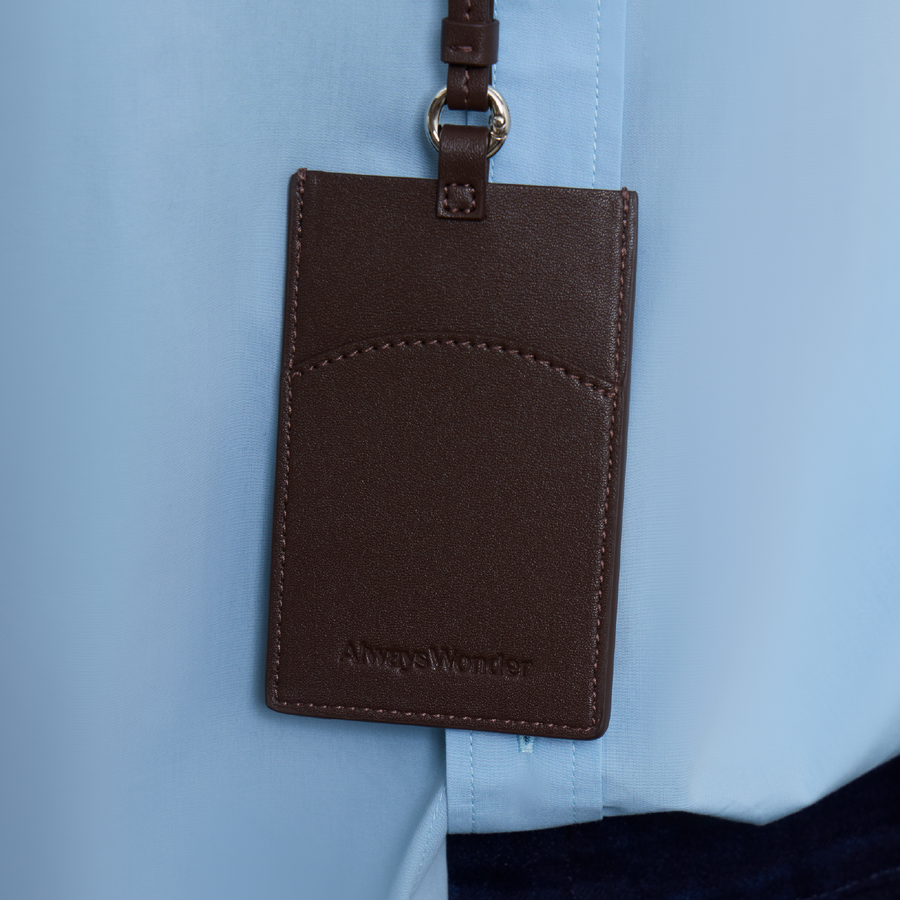 Access Lanyard | Espresso Brown – AlwaysWonder