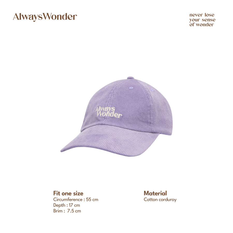 AlwaysWonder Cap (Light Purple)